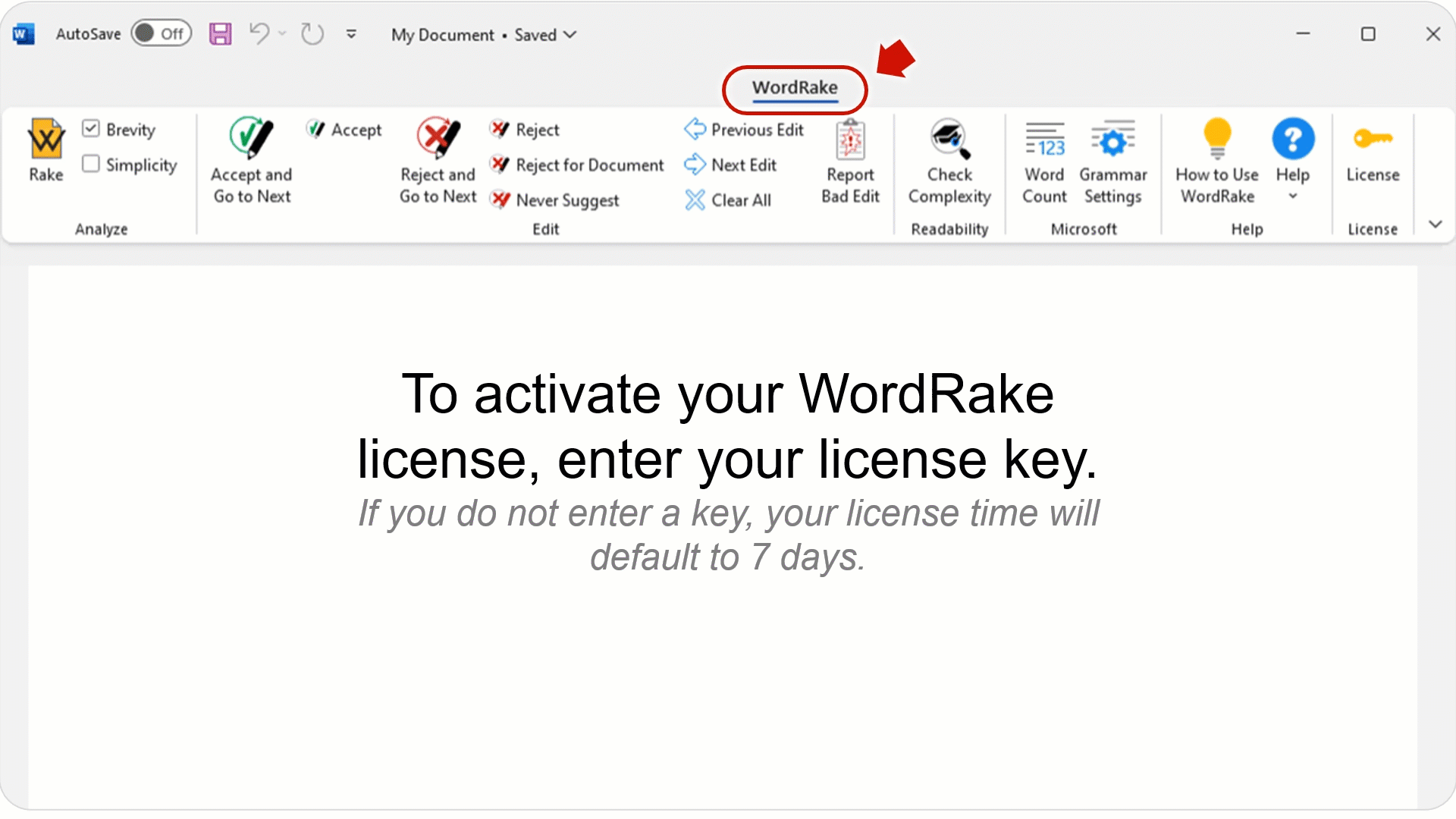 Download WordRake for Word on Windows │ Thanks for Your Purchase