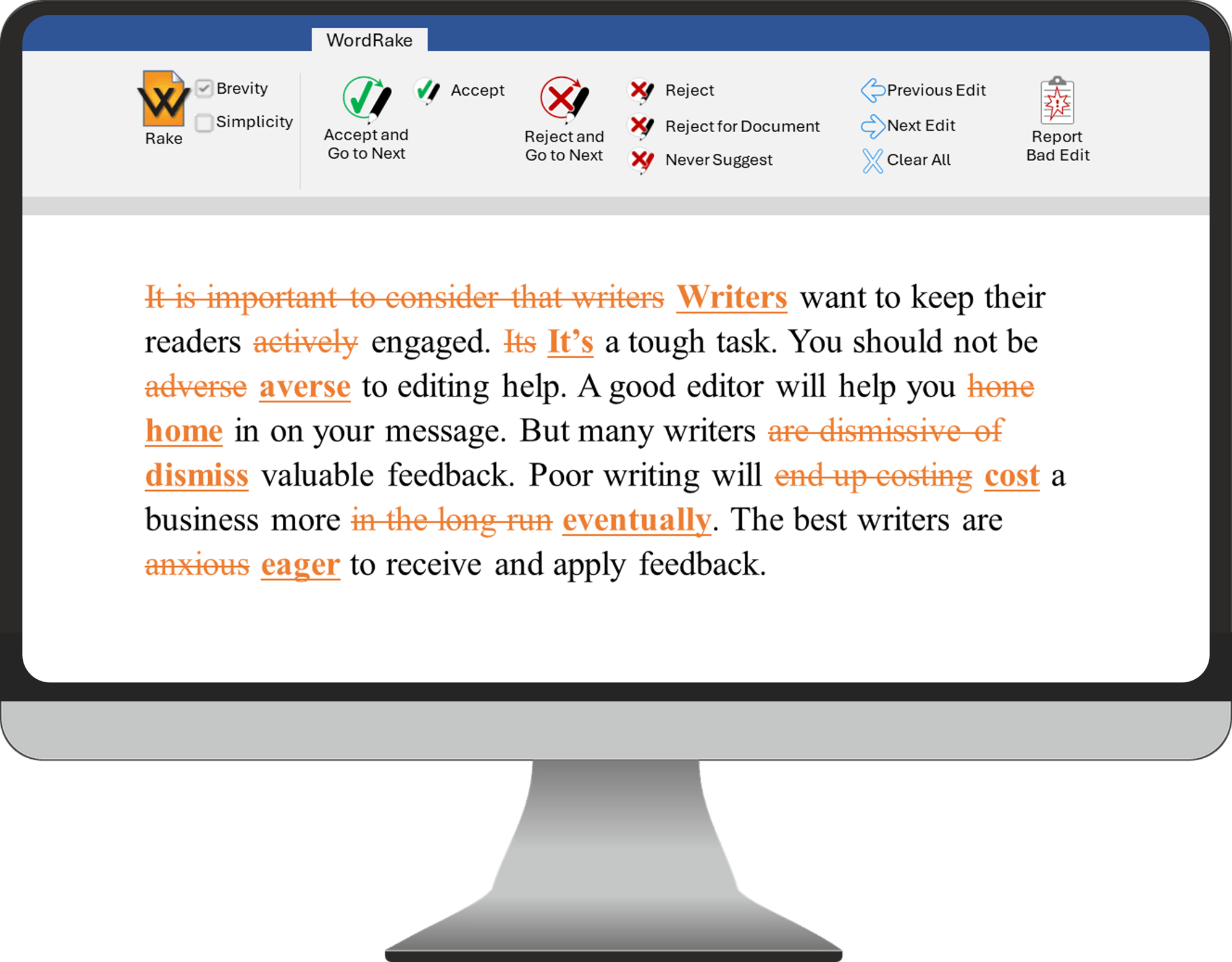 Grammar Checking and Editing Software for Microsoft Word | WordRake