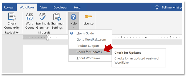 WordRake Releases Version 3.96