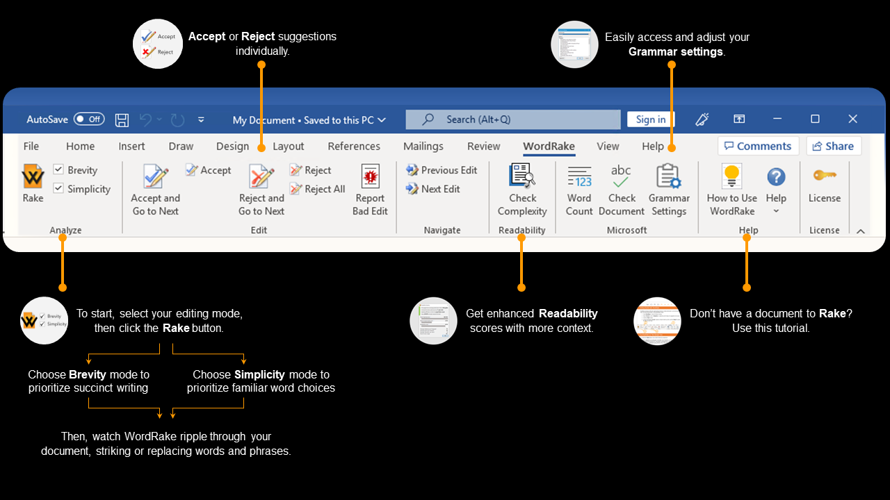 Enterprise Simulator | WordRake Editing Software