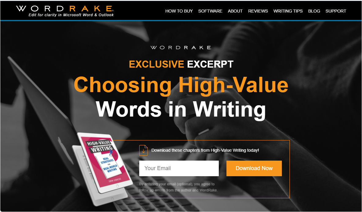 Chapters from High-Value Writing by Erin Lebacqz │ WordRake